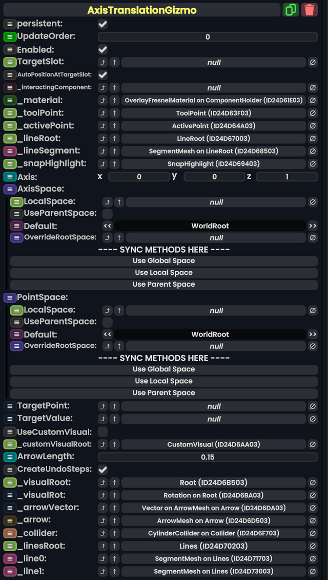 Component:AxisTranslationGizmo - Resonite Wiki
